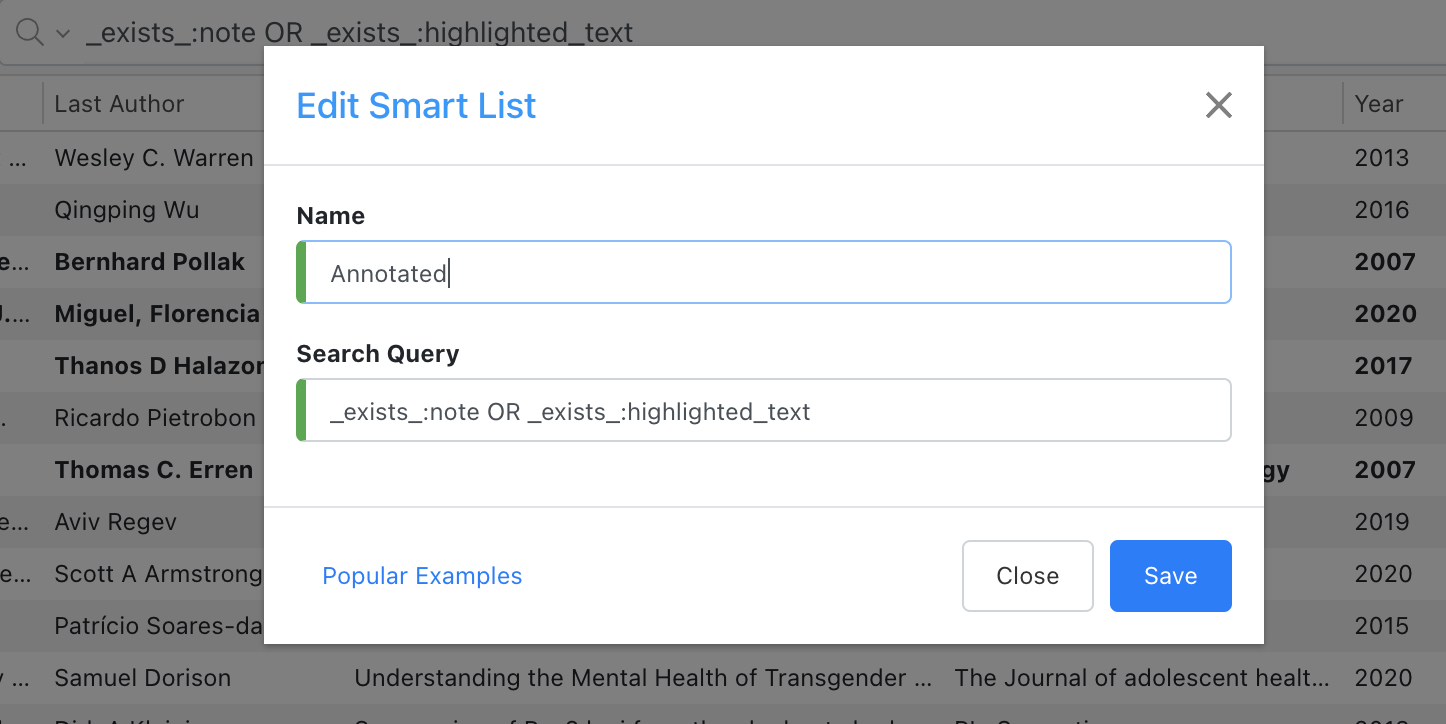 5 Types of Organized SmartLists - Papers