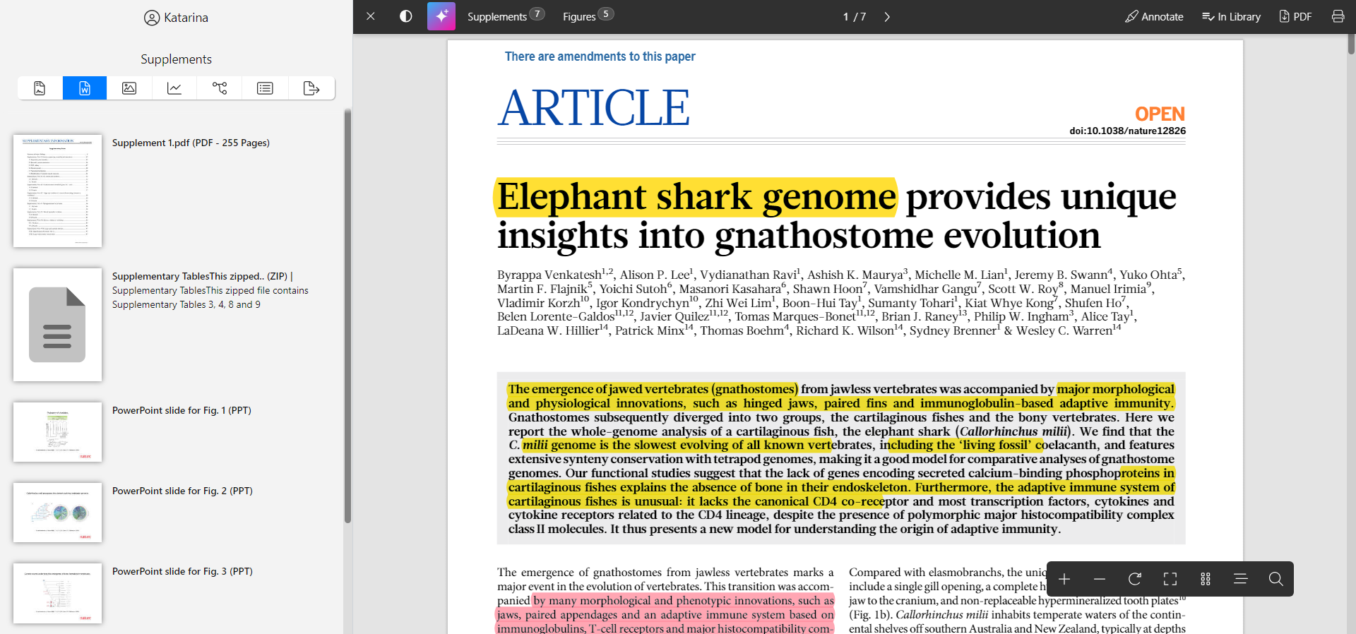 How to View Supplementary Information in Papers Reader - Papers